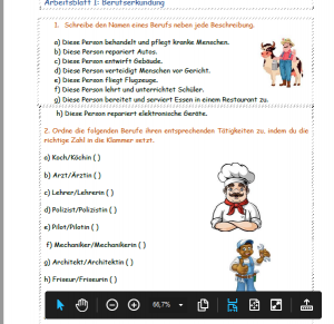 Berufe auf Deutsch Übungen pdf - Lerntipp2