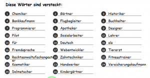 Berufe auf Deutsch Übungen pdf - Lerntipp2